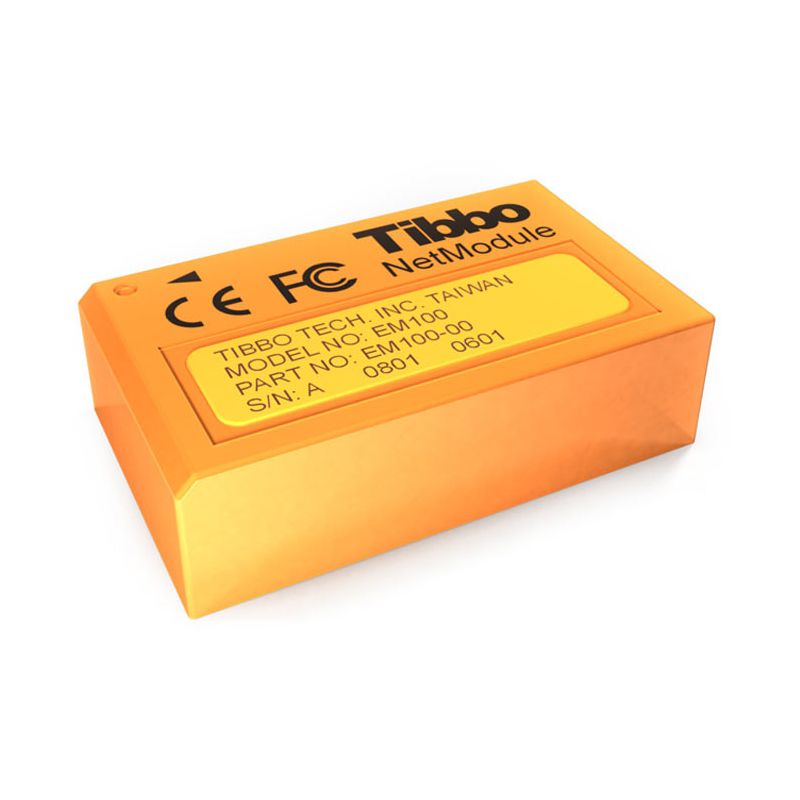 Serial To Ethernet Module Tibbo Em100 Rs232 Basic Pro 0125